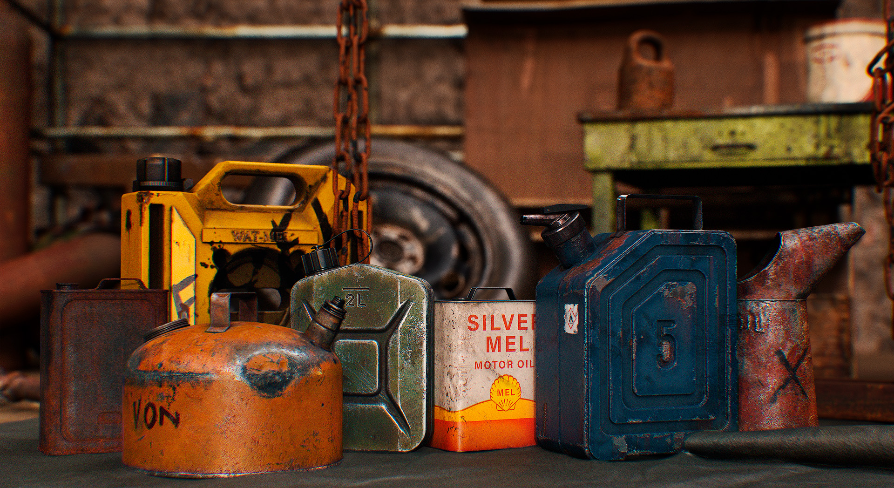 Jerrycan in Props - UE Marketplace
