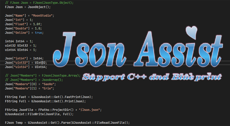 Json in Code Plugins - UE Marketplace