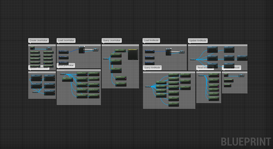 Json & Xml Blueprint Helper in Code Plugins - UE Marketplace