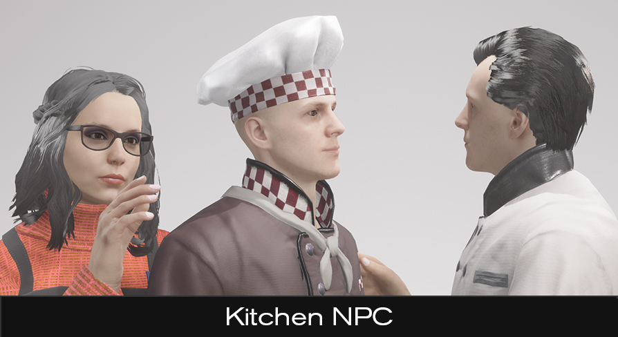 Kitchen NPC in Characters - UE Marketplace