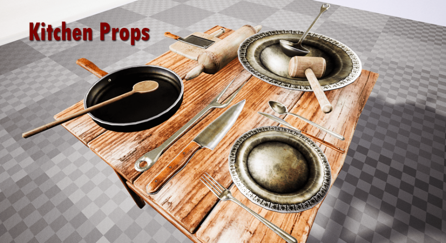Kitchen Props in Props - UE Marketplace