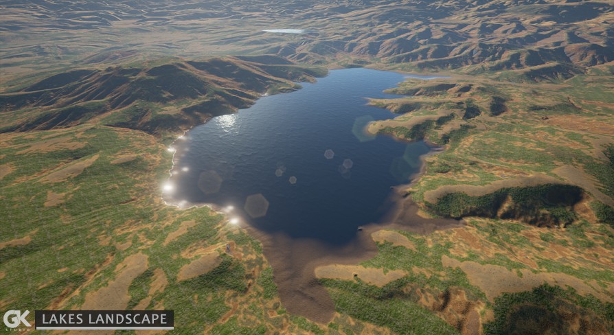 Lakes Landscape in Environments - UE Marketplace