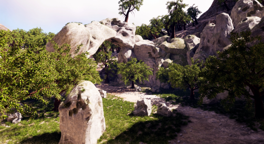 Landscape Highland ( Trees ,Rocks, Heightmap), 카테고리 소품 - UE 마켓플레이스