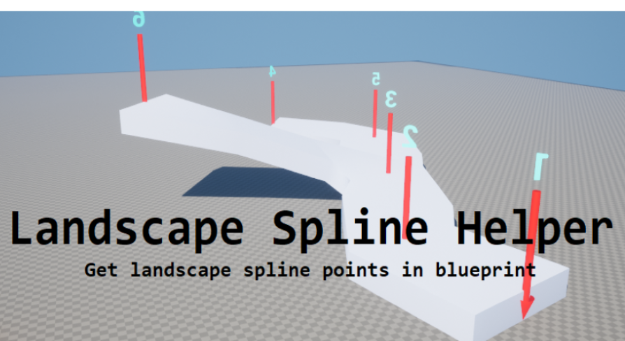 Landscape Spline Helper Plugin In Code Plugins Ue Marketplace 