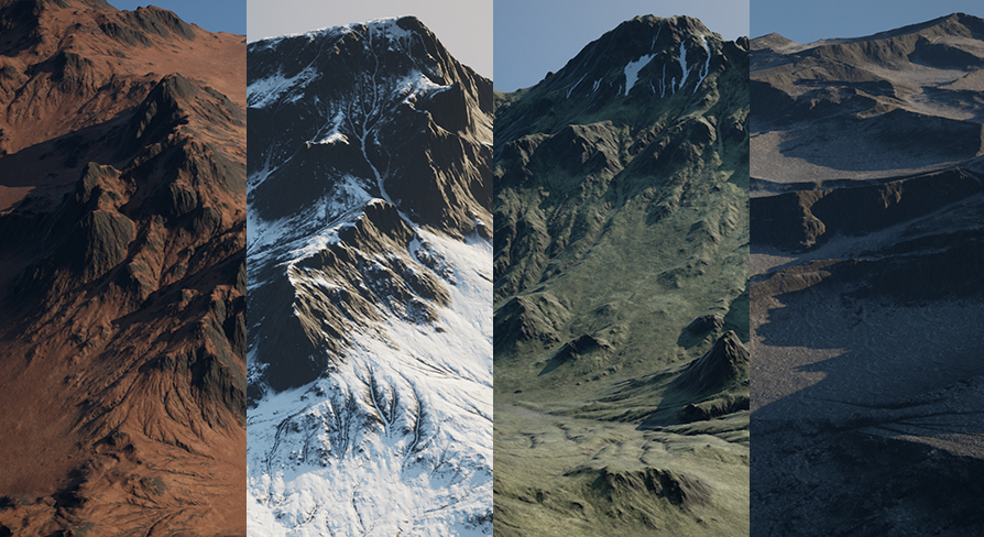 Landscape Textures Pack Vol.1 in Textures - UE Marketplace