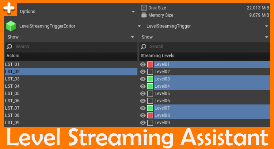 Level Streaming Assistant Plugin in Code Plugins - UE Marketplace