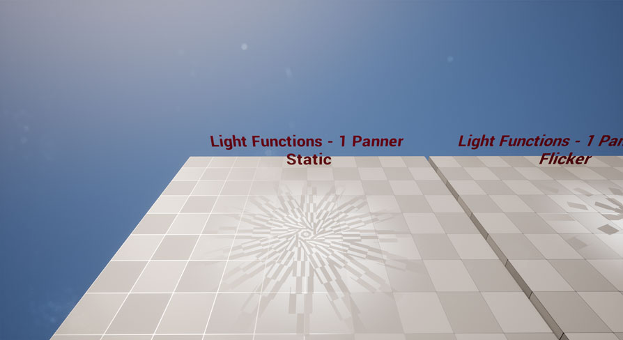 Light Functions in Materials - UE Marketplace