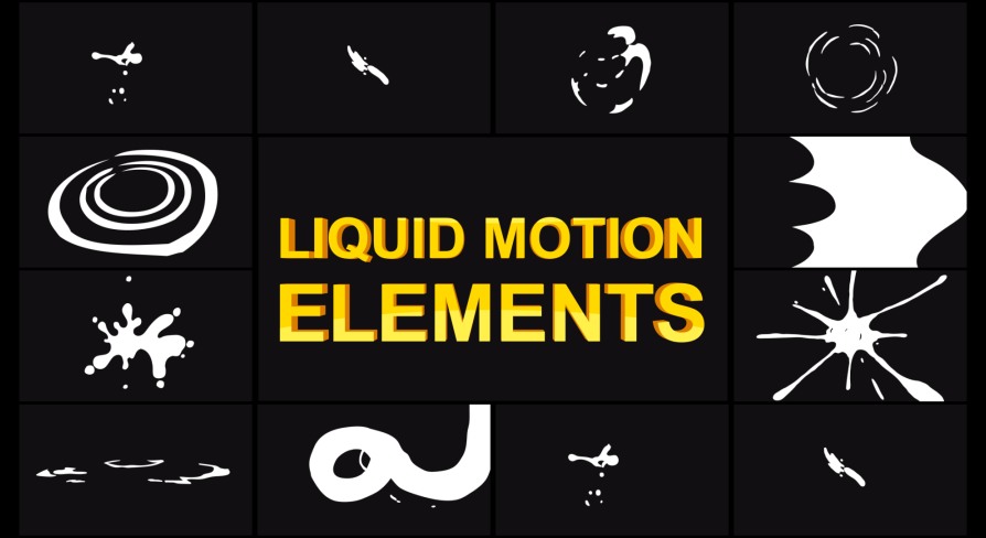 Liquid Motion Elements in 2D Assets - UE Marketplace