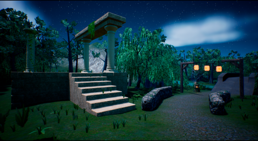 Live Forest in Environments - UE Marketplace