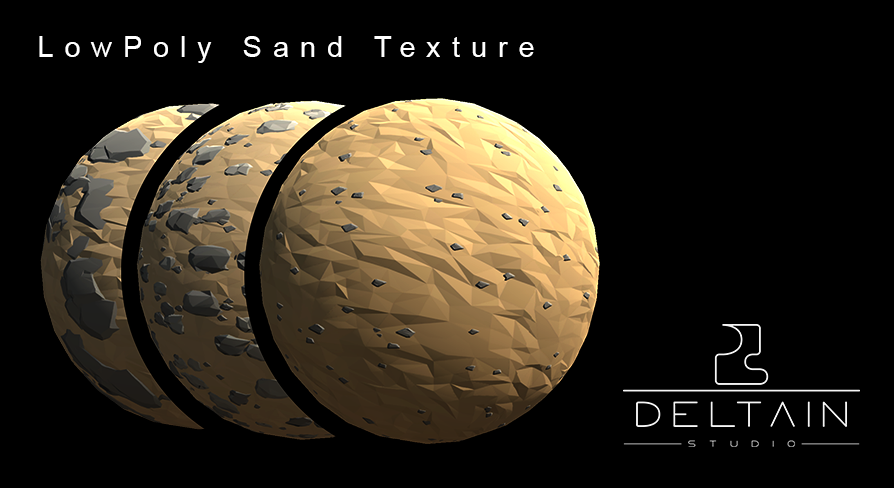LowPoly Sand Texture in Materials - UE Marketplace