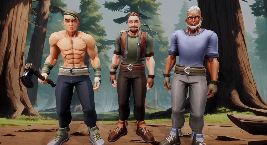 Lumberjack in Characters - UE Marketplace