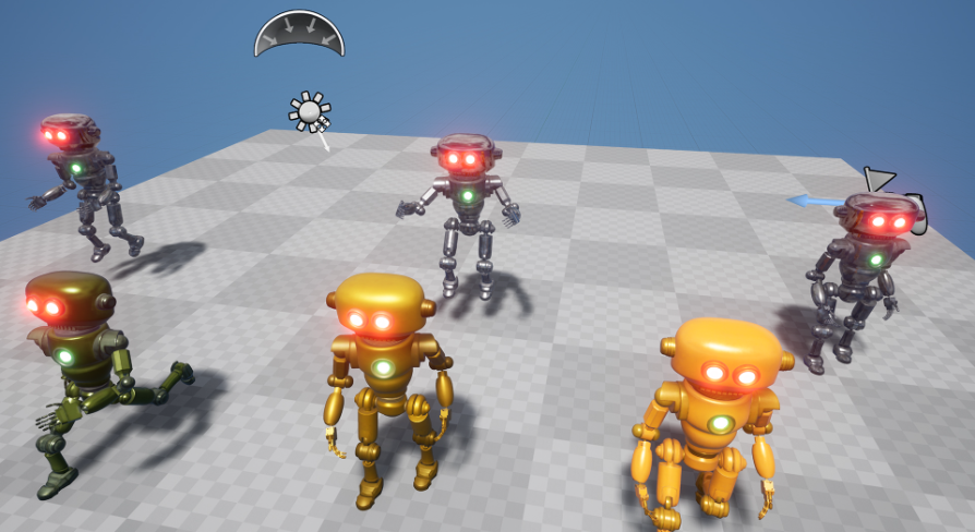 Luminous Mini Robot in Characters - UE Marketplace