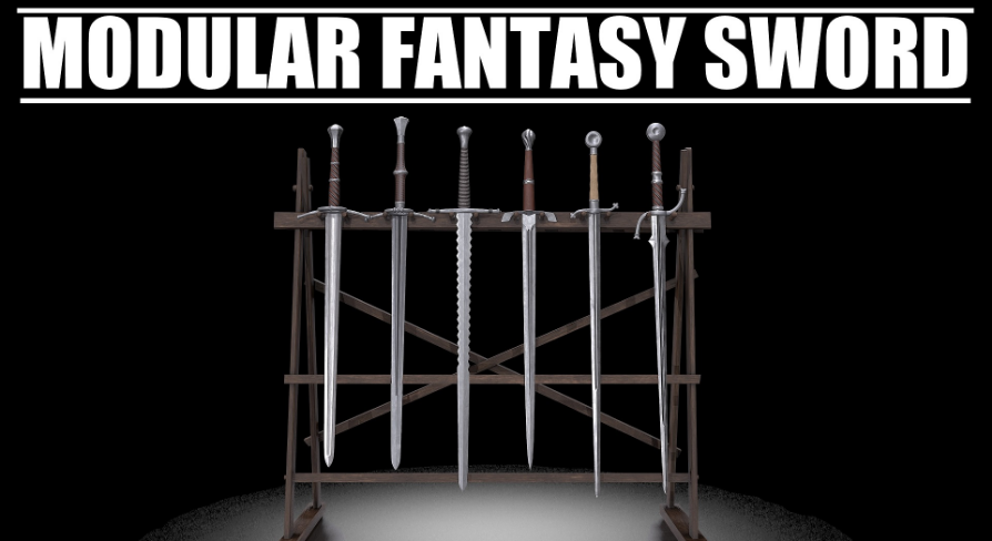 MODULAR FANTASY SWORD in Weapons - UE Marketplace