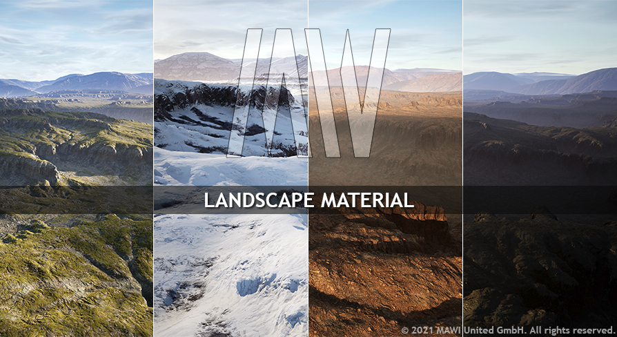 MW Landscape Material in Environments - UE Marketplace