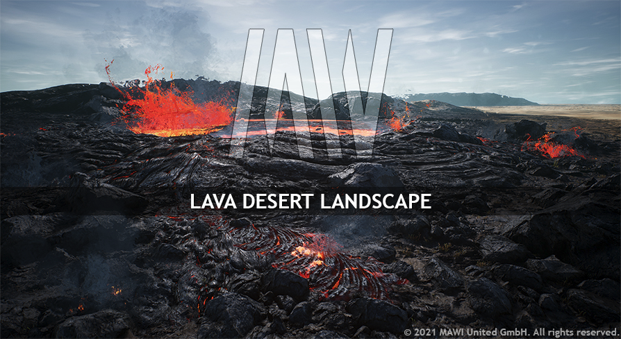 MW Lava Desert Landscape in Environments - UE Marketplace