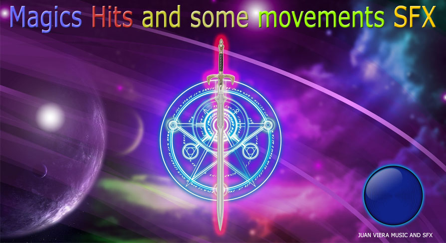 Magic Hits and some movements SFX, 카테고리 사운드 이펙트 - UE 마켓플레이스