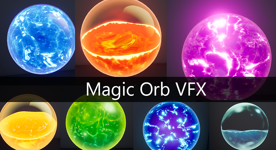 Magic Orb VFX and Material in Visual Effects - UE Marketplace