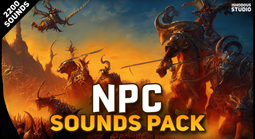 Massive NPC Sounds Pack in Sound Effects - UE Marketplace