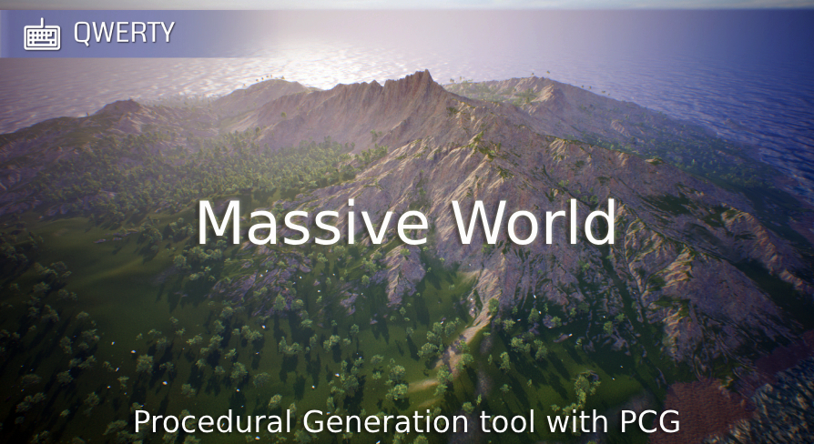 Massive World - Procedural Generation with PCG in Blueprints - UE ...