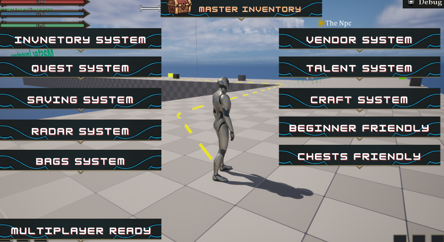Master Inventory in Blueprints - UE Marketplace