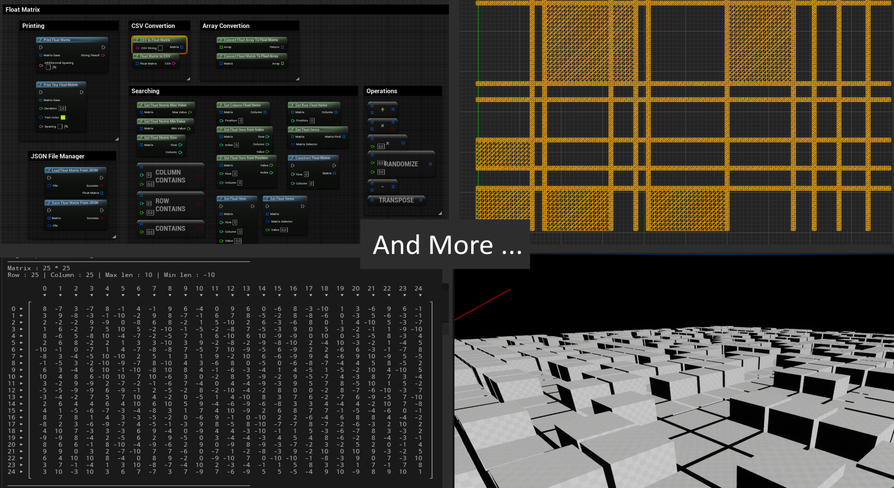 Matrix Variable Container In Blueprints Ue Marketplace 