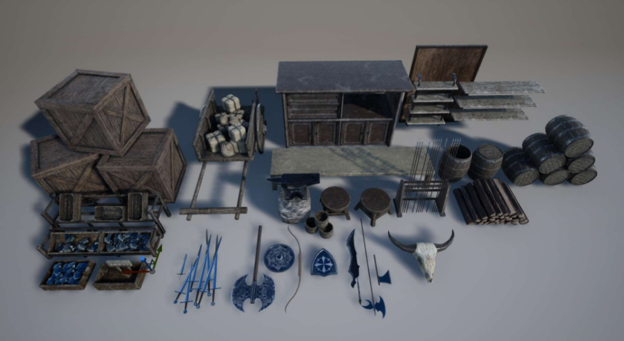 Medieval Asset Pack in Props - UE Marketplace