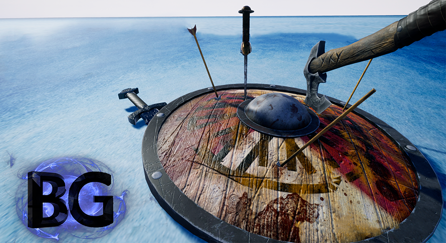 Medieval Barbarian Weapons in Weapons - UE Marketplace