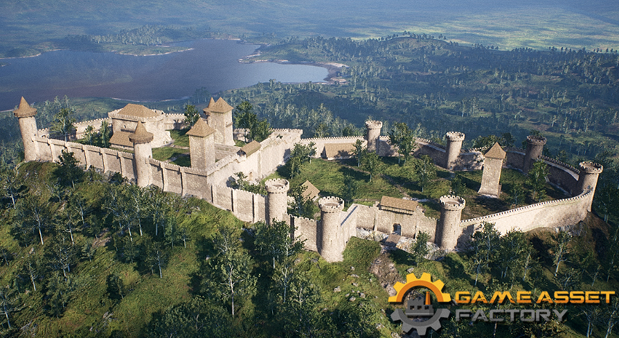 Medieval Castle Modular Vol 1 in Environments - UE Marketplace