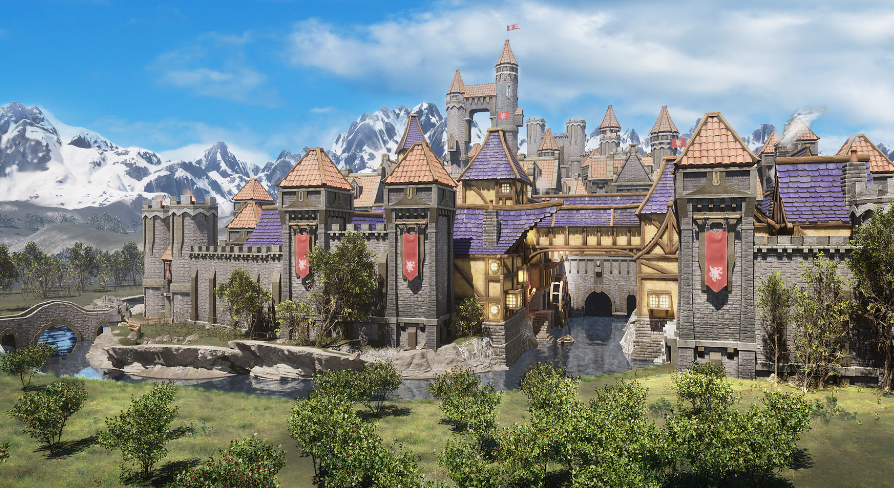 Medieval Cities & Castles Modular Mega Pack (225 pieces)：プロップ・小物 - UE ...