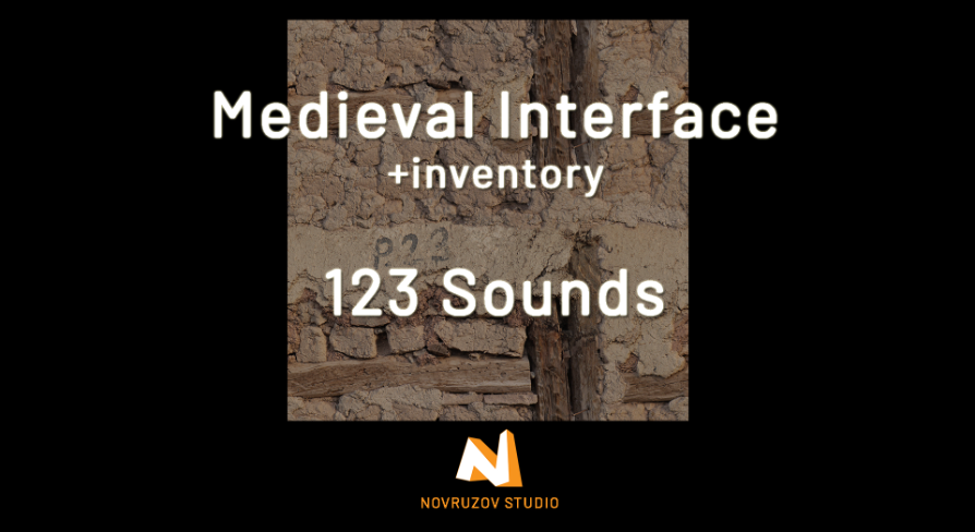 Medieval Interface in Sound Effects - UE Marketplace