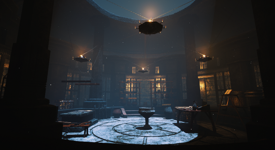 在道具创建的Medieval Laboratory - 虚幻引擎商城