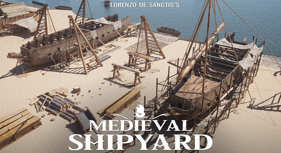 Medieval Shipyard in Environments - UE Marketplace