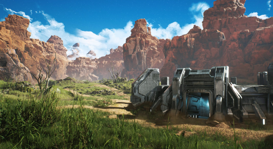 Megascans - Sci-Fi Landscape in Megascans - UE Marketplace