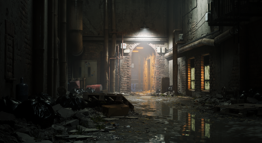 Megascans - Urban Alleyway Vol. 1 in Megascans - UE Marketplace