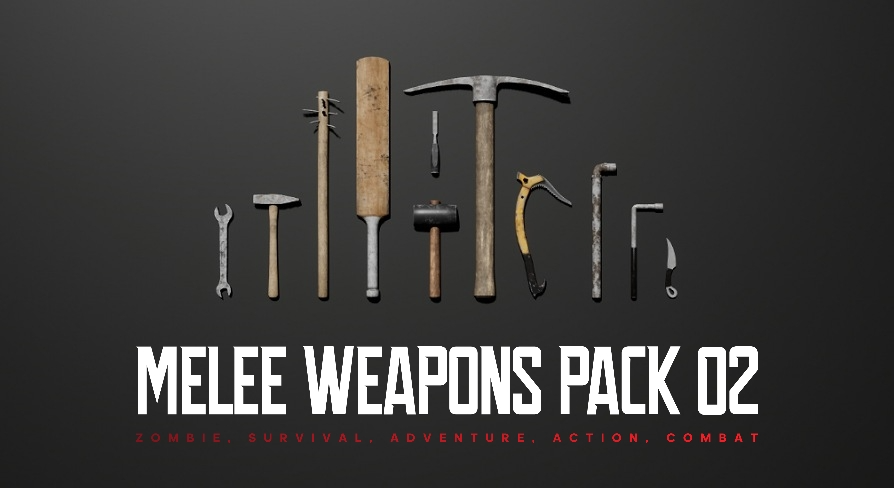 Zombie Melee Weapons Survival