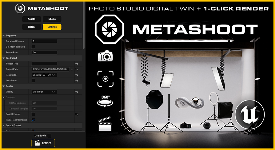 MetaShoot in Code Plugins - UE Marketplace
