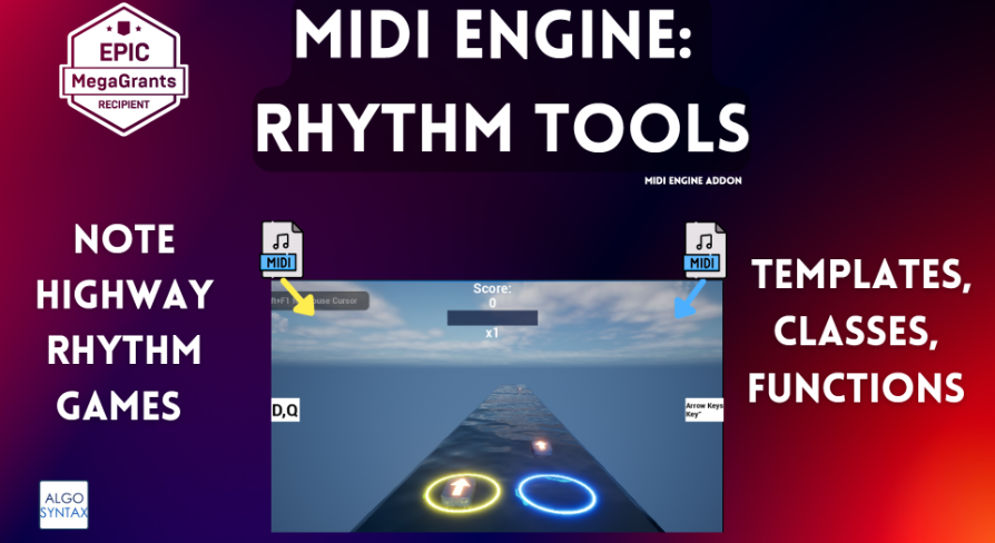 Midi Engine : Rhythm Tools Bundle in Code Plugins - UE Marketplace