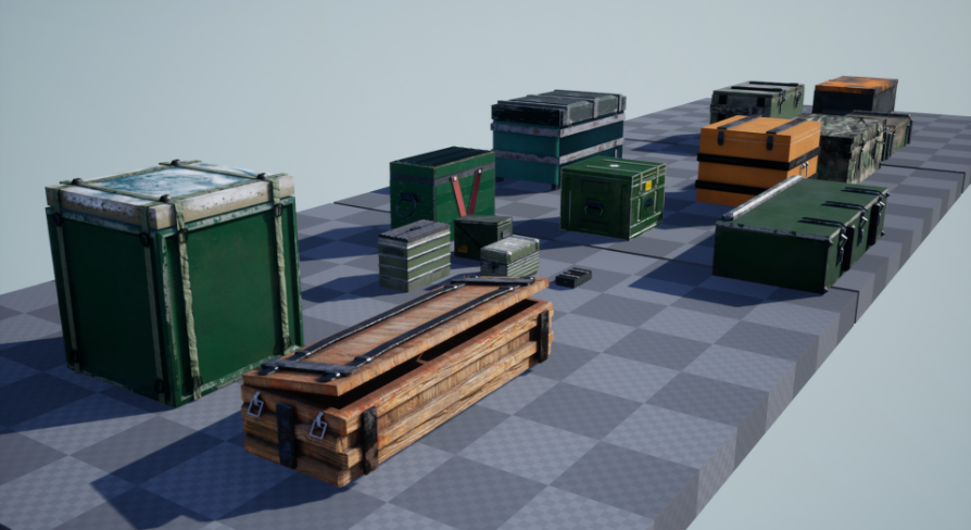 Military Chest Box Pack in Props - UE Marketplace