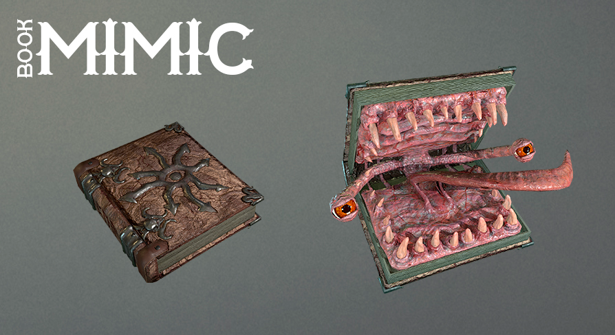 Mimic book in Characters - UE Marketplace