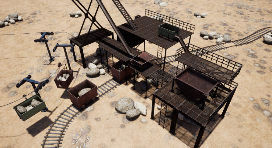 Mine Stuff Bundle in Environments - UE Marketplace