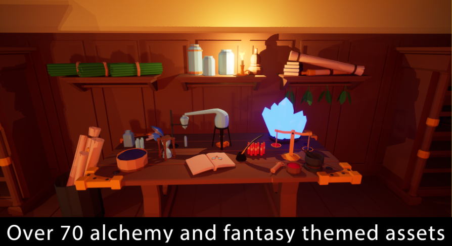 Mini RPG: Alchemy in Props - UE Marketplace