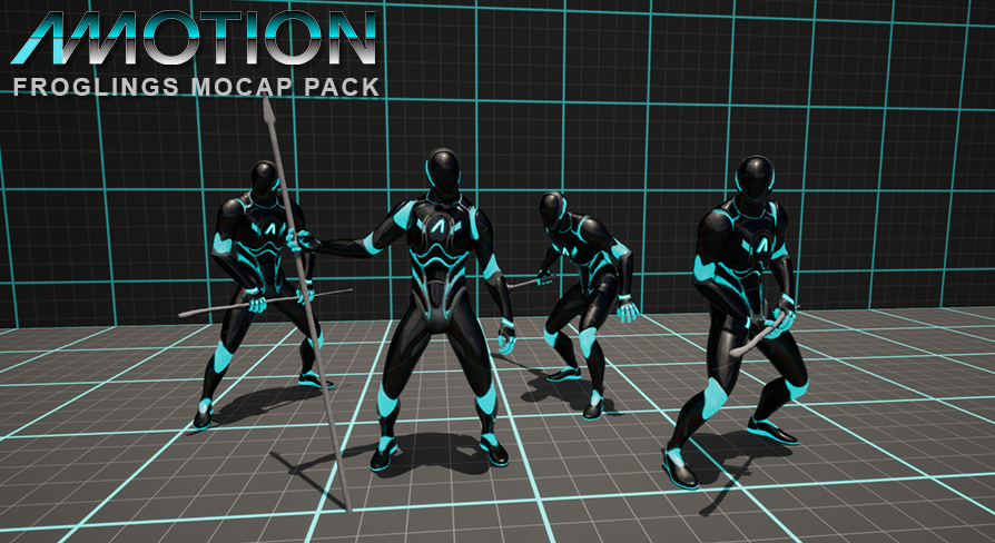 Minions and Monsters - Froglings Mocap Pack, 카테고리 애니메이션 - UE 마켓플레이스