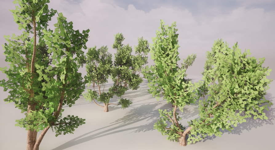 Mobile Tree Pack 18 in Props - UE Marketplace