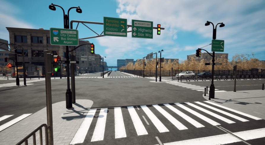 Modern City/Block 1. in Environments - UE Marketplace