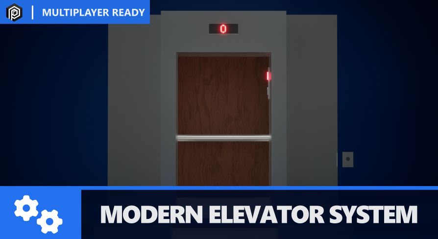 Modern Elevator System in Blueprints - UE Marketplace