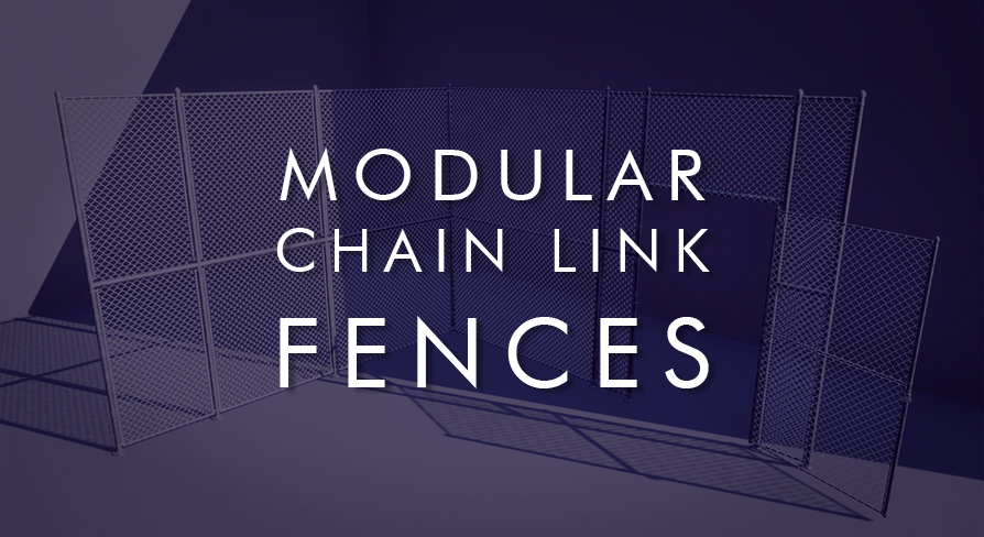 Modular Chain Link Fences in Props - UE Marketplace