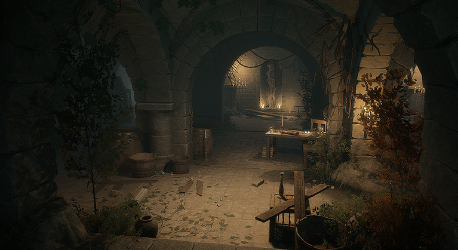 Modular Fantasy Crypt - By Exist in Environments - UE Marketplace