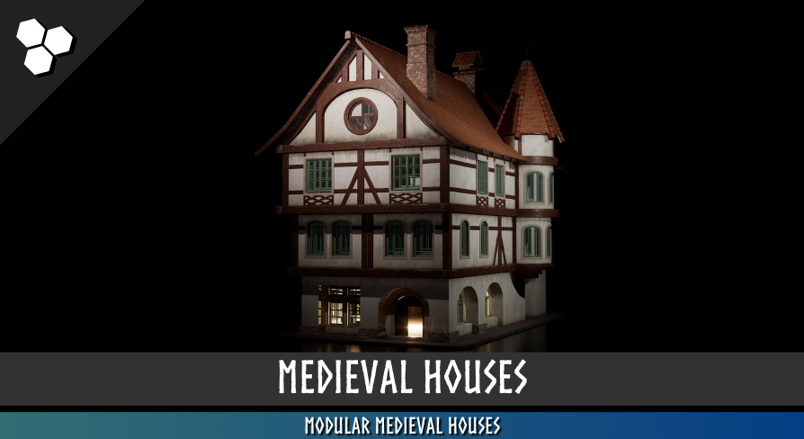 Modular Medieval Houses (Modular House, Houses, Modular Building) in ...