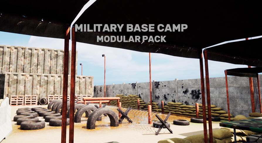 Modular Military Base Camp Environment in Environments - UE Marketplace