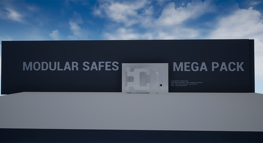 Modular Safes Mega Pack：ブループリント - UE マーケットプレイス
